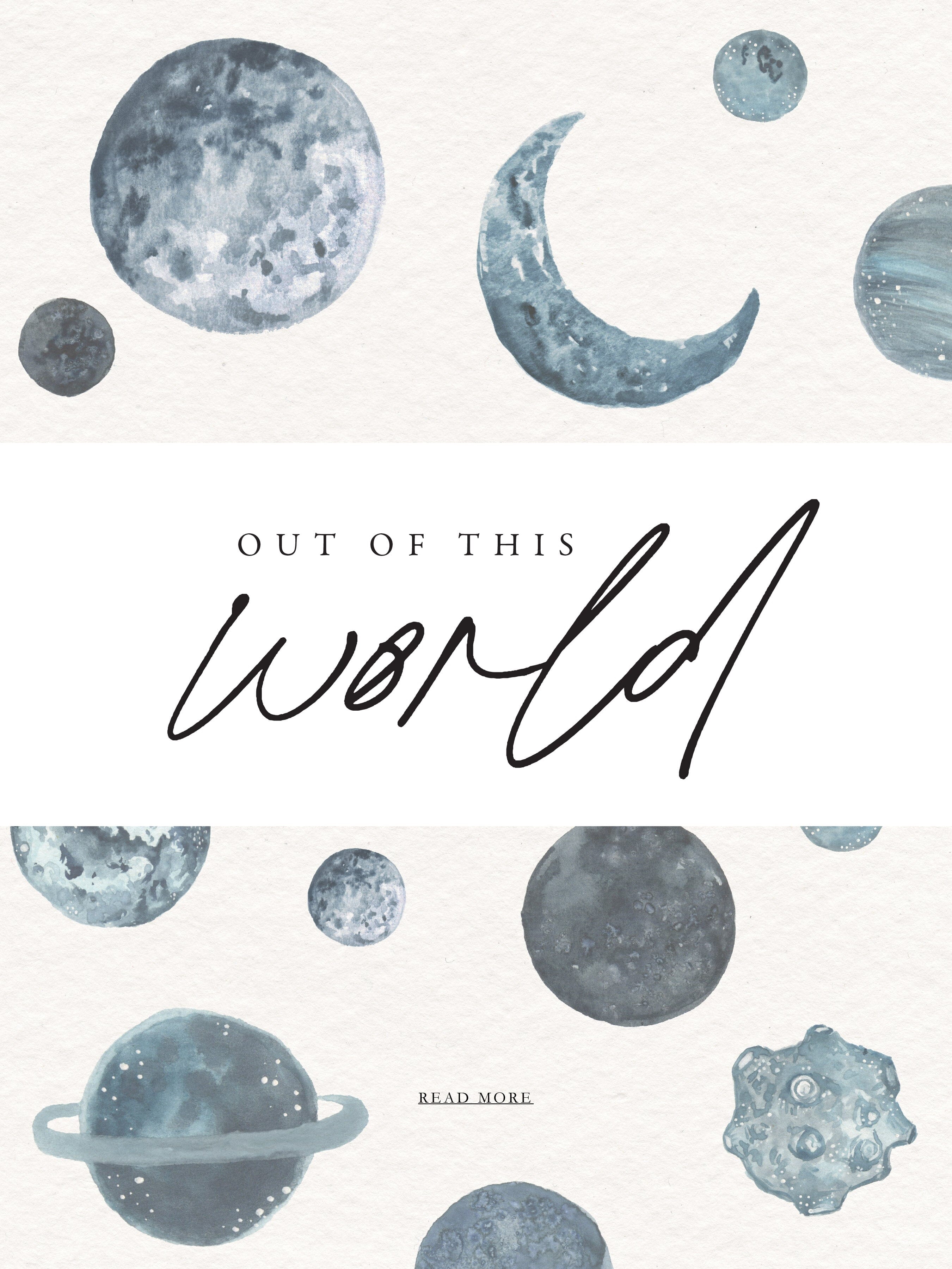 Out-Of-This-World! Space-Themed Décor – Urbanwalls Canada