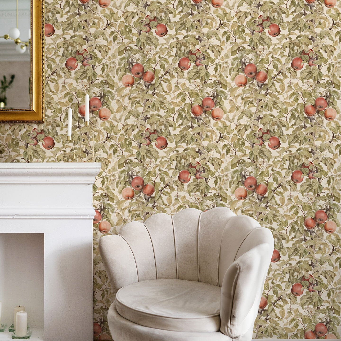 Apple Orchard Wallpaper | Urbanwalls – Urbanwalls Canada