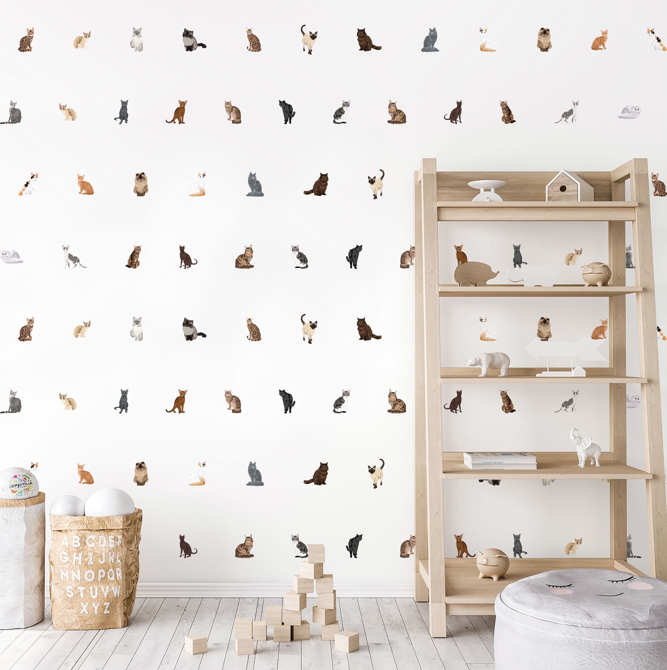 Create a Cozy Atmosphere with Cat Decals - Customize Your Space ...