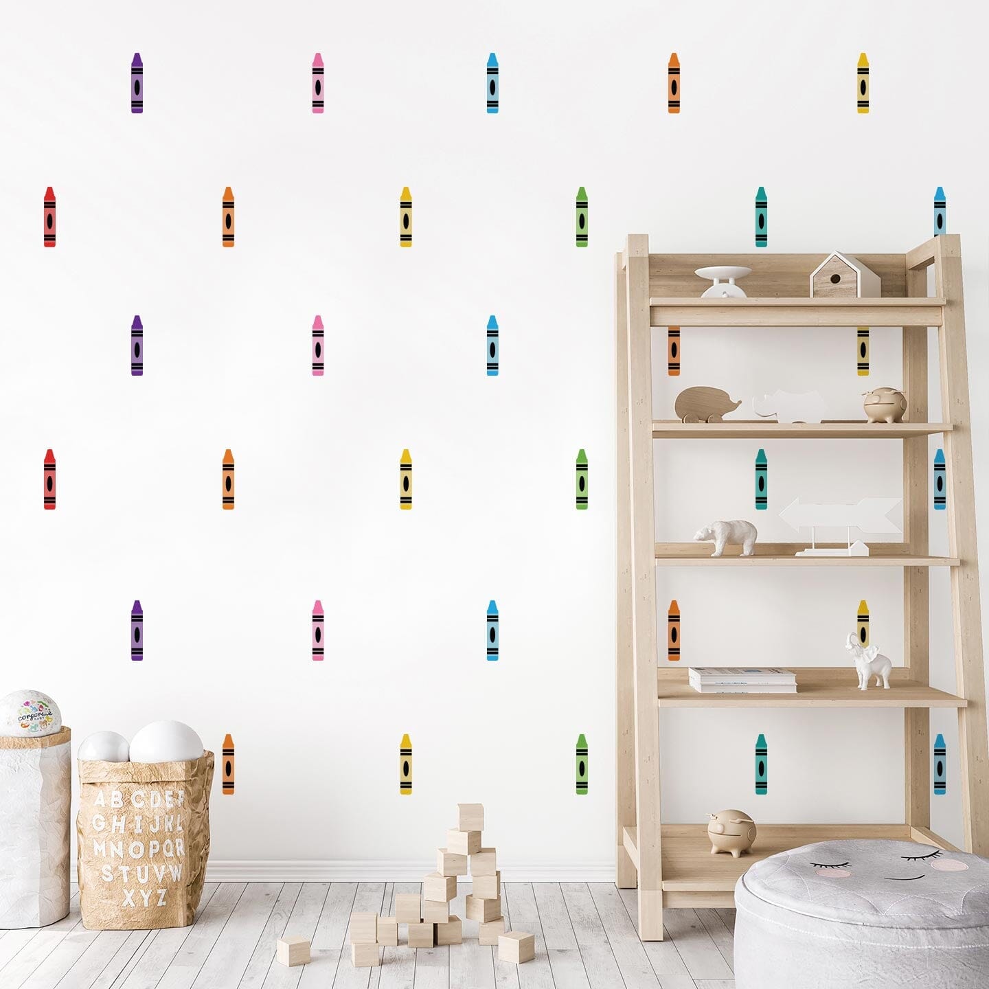 Transform Your Child's Space with Crayon Wall Decals: Where Imagination ...