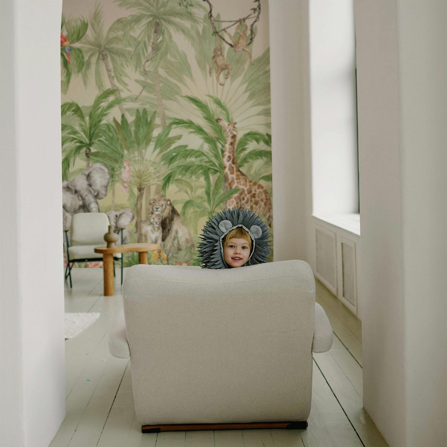 Create a Jungle Oasis with our Jungle Animal Mural | Urbanwalls Canada