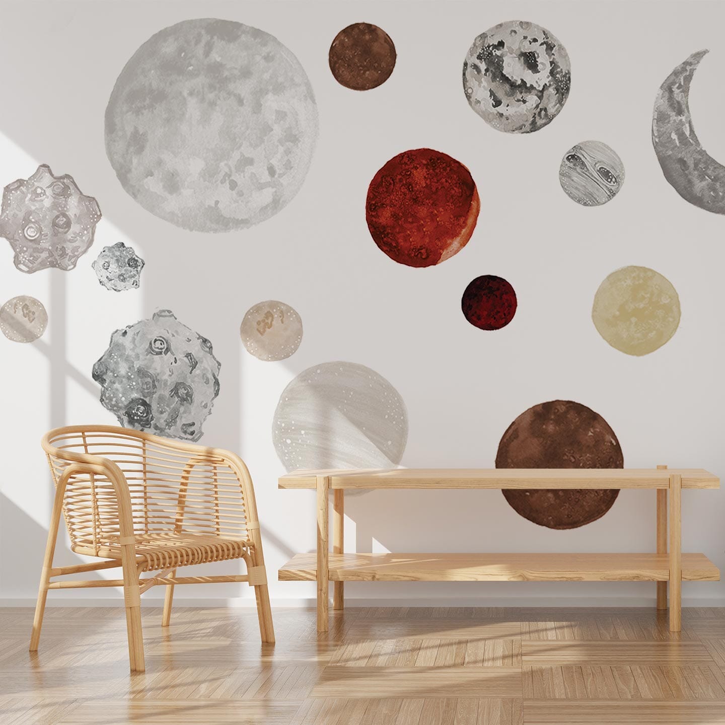 Planets Wall Decals | Urbanwalls – Urbanwalls Canada